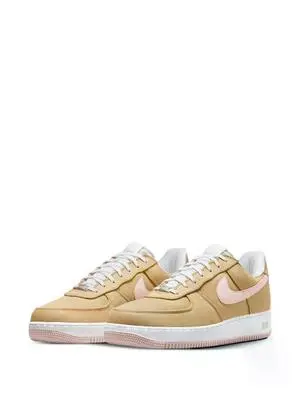 Nike Air Force 1 Low Linen Canvas Sneakers - Neutrals
