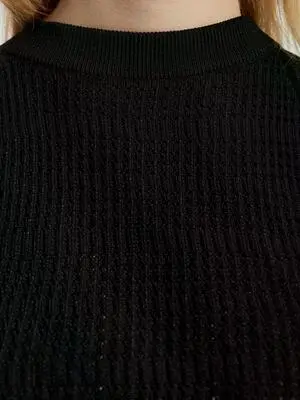Balmain Ribbed Bodycon Midi Dress