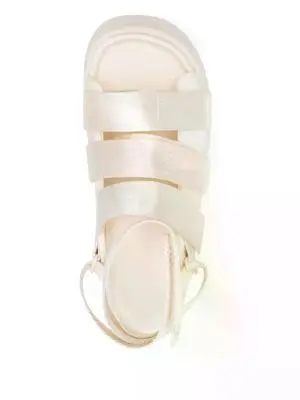 UGG 90mm Goldenrise Platform Sandals - White