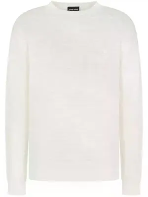 Giorgio Armani Logo-embroidered Jumper