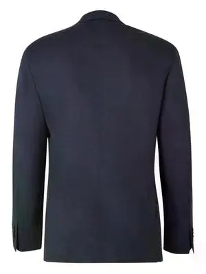 Boglioli Knitted Wool Blazer - Blue