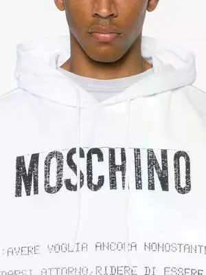 Moschino Text-print Hoodie