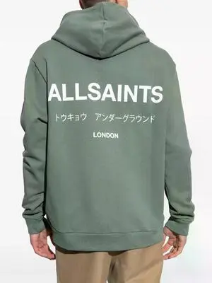 ALLSAINTS Underground Hoodie - Green