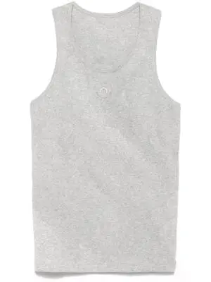 MARINE SERRE Marine Serre Crescent Moon Top Grey