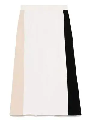 MRZ Panelled Midi Skirt