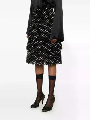 Valentino Garavani Polka-dot Mini Skirt