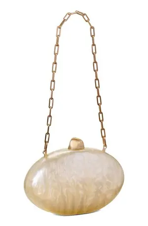 Cult Gaia Eviana Clutch - Ivory