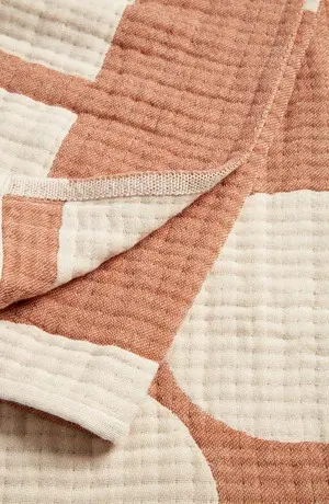 Nordstrom Textured Cotton Throw Blanket