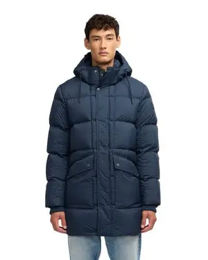 Pajar Teneca Puffer Walker With Removable Hood - Navy
