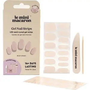 LE MINI MACARON Gel Nail Strips Kit Blush