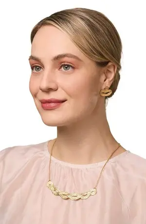 COG Braid Sterling Pendant Necklace - Silver