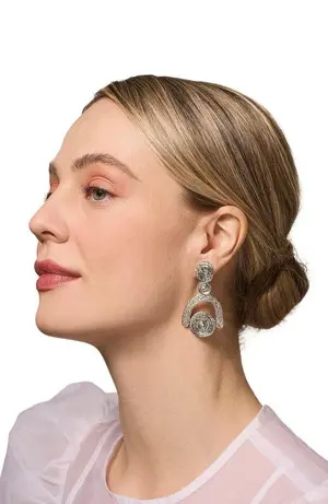 COG Frida Sterling Dangle Earrings