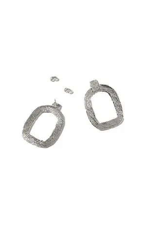 COG Eva Hoop Earrings - Silver