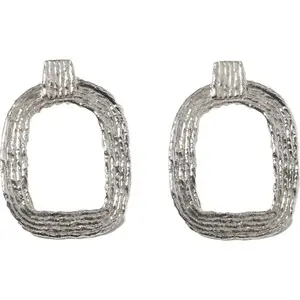 COG Eva Hoop Earrings - Silver