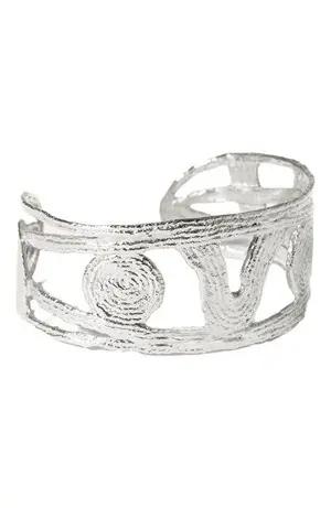COG Nocturne Cuff Bracelet - Silver