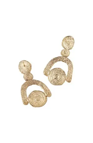 COG Frida 14k Plated Earrings - Gold