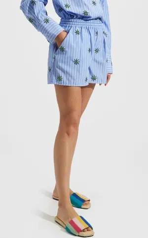 La Doublej Drawstring Shorts For Women