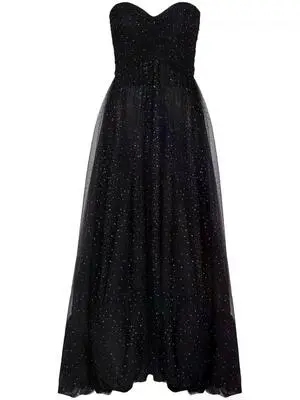 Giorgio Armani Sequin-embellished Strapless Dress
