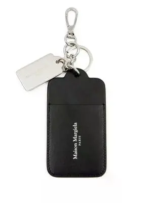 MAISON MARGIELA Duo-tag Keyring-cardholder - Black