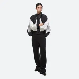 Helmut Lang Layered Zip Bomber