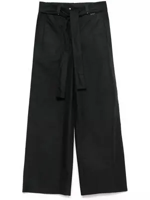 Moncler Black Wash Pants For Women