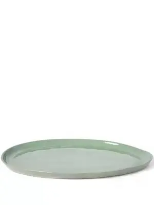 THE CONRAN SHOP Henley Oversized Round Serving Platter - Green