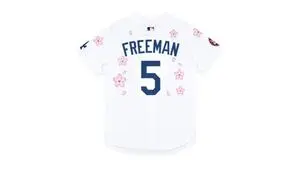 Nike X Takashi Murakami X Mlb World Tour Tokyo Series 2025 Dodgers Freeman Jersey - White