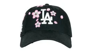 Men's Black Dodgers Hats