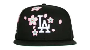 New Era X Takashi Murakami Dodgers Snapback Hat - Black