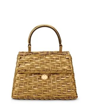 Cult Gaia Nano Sybil Crossbody - Brushed Brass