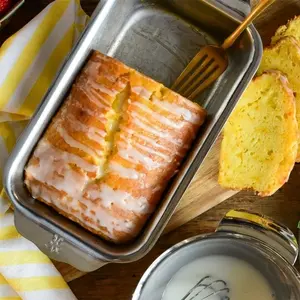 HESTAN Ovenbond 9 X 5 Tri-ply Clad Steel 1lbs. Loaf Pan