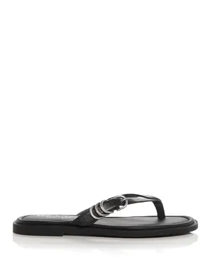 Rag & Bone Gia Thong Sandals - Black