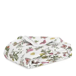 MATOUK Baudin Butterfly Quilt, Full/queen - Pink
