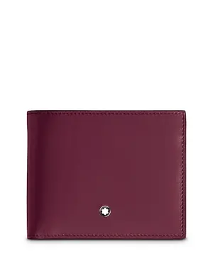 Montblanc Meisterstuck Leather Wallet - Dark Red