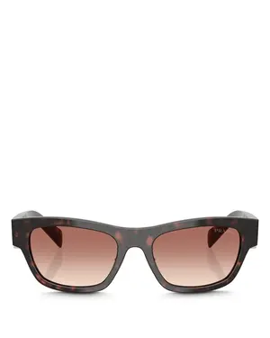 Prada Symbole Butterfly Sunglasses, 53mm - Bordeaux