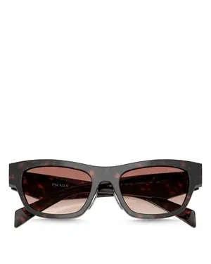 Prada Symbole Butterfly Sunglasses, 53mm - Bordeaux