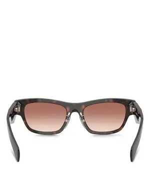 Prada Symbole Butterfly Sunglasses, 53mm - Bordeaux