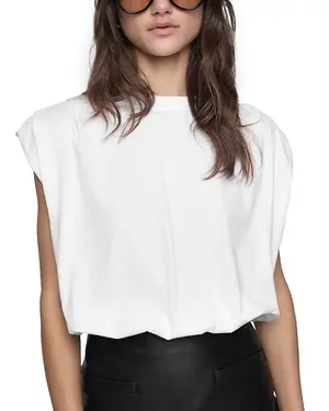 Rebecca Minkoff Holly Sleeveless Top - Bright White