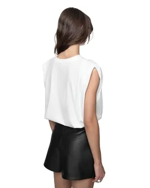 Rebecca Minkoff Holly Sleeveless Top - Bright White