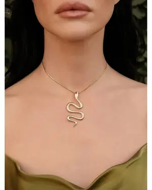 Ettika Serpentina Pendant Necklace