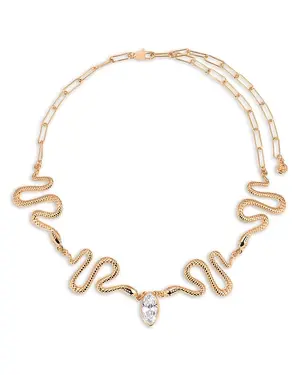 Ettika Serpentina Choker - Gold
