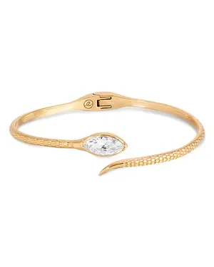 Ettika Marquise Crystal Cuff Bracelet - Gold
