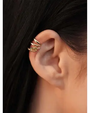 Ettika Cluster Ear Cuff - Gold