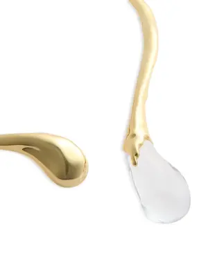 Alexis Bittar Liquid Lucite Sprout Collar Necklace