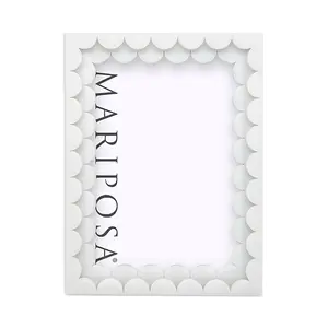 MARIPOSA Acrylic Double Scallop Frame, 5 X 7