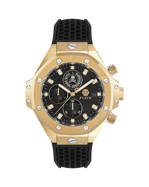 Philipp Plein Plein Royal Chronograph 46mm - Black/black