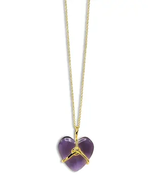 Ippolita 18k Rock Candy Heart Pendant Necklace - Gold