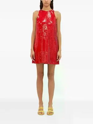 MSGM Sequin-embellished Mini Dress