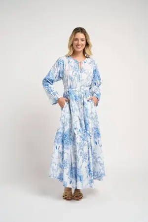 GUADALUPE DESIGN Monica Tunic - Blue