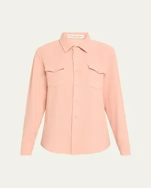 GOD'S TRUE CASHMERE Button-down Shirt - Red